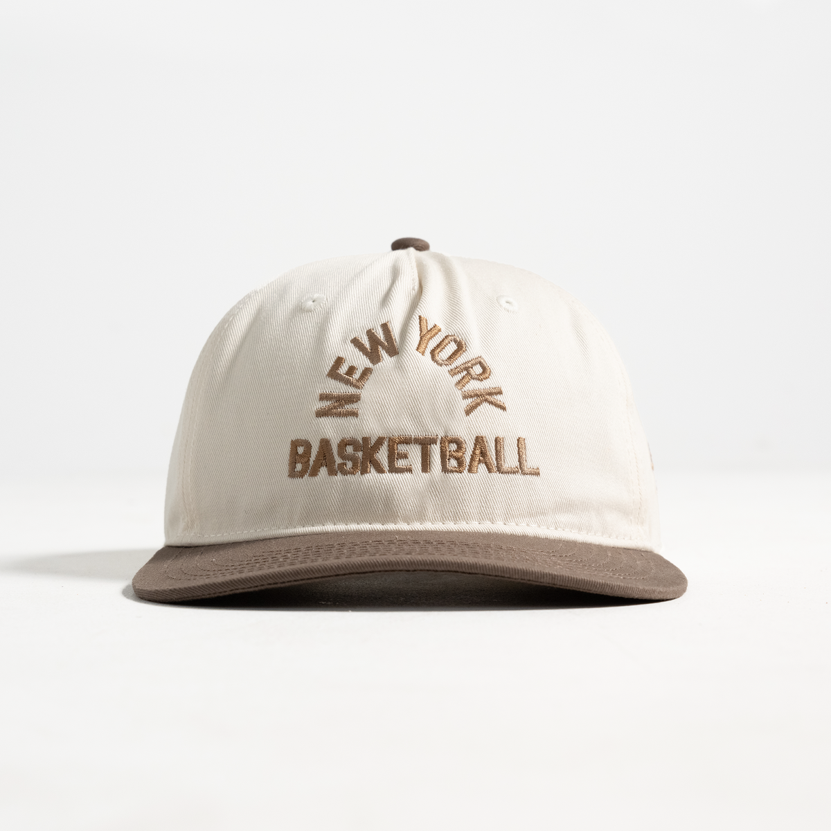 Two Tone Walnut NY Basketball Hat – LOCAL HOOPS