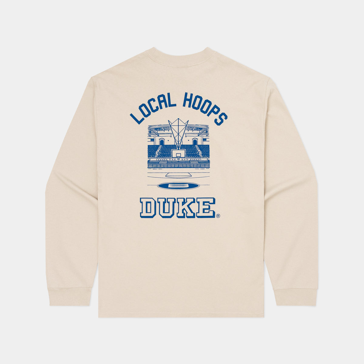 Duke Long Sleeve Bucket Tee – LOCAL HOOPS