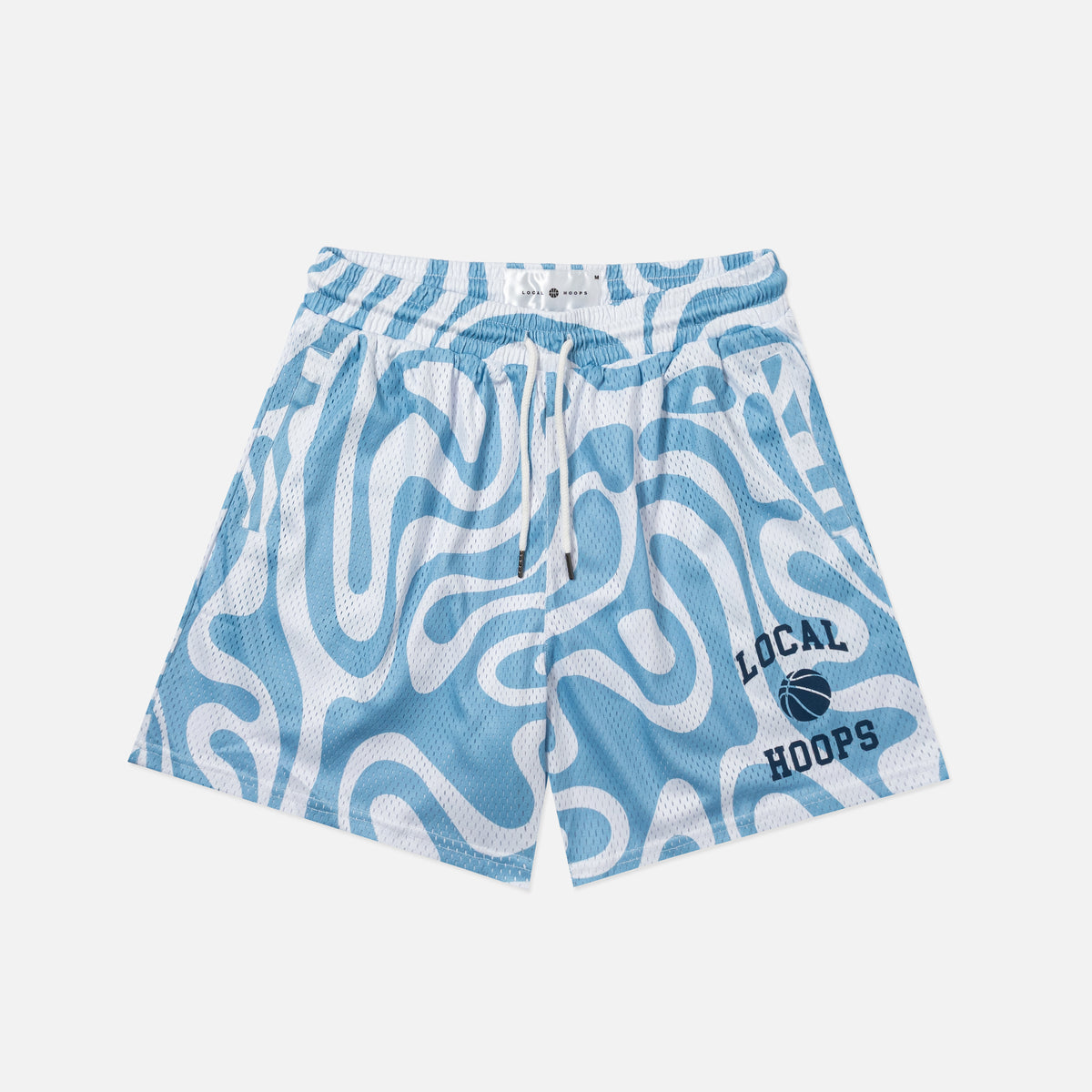 Blue Swirl Game Shorts – LOCAL HOOPS
